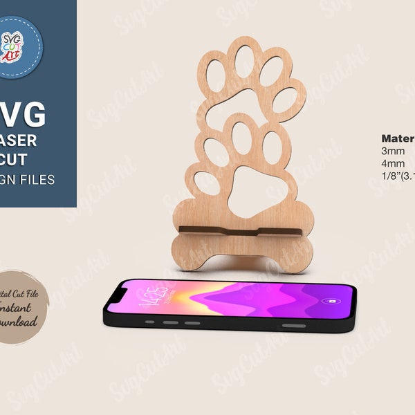 Laser Pattern for Phone Holder - Etsy