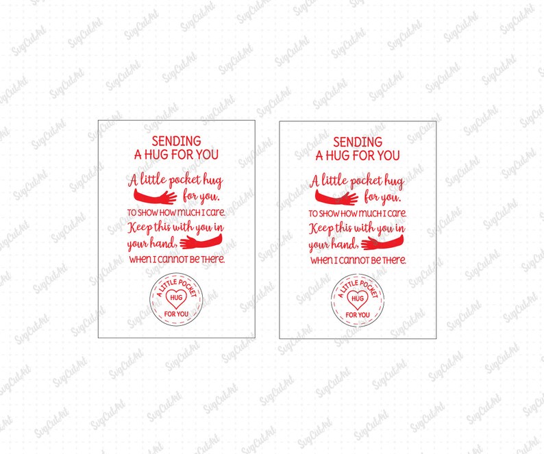 A Little Pocket Hug Svg Decor Svg Glowforge Svg Laser - Etsy Ireland