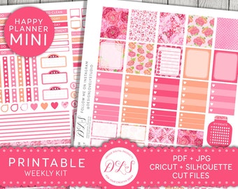 Summer Planner Kit Mini Happy Planner Summer Weekly Kit | Etsy