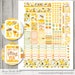 Printable JUNE Monthly Kit, Mini Happy Planner JUNE Stickers Kit, Honey ...