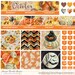 Big Happy Planner October Stickers Kit, Printable October Monthly Kit ...