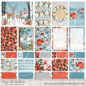 Printable Winter Weekly Kit, Happy Planner Winter Printable, Christmas ...