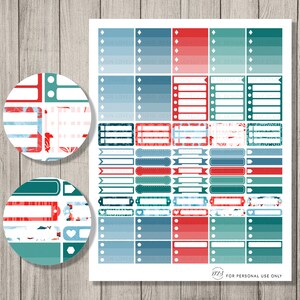 Christmas Planner Stickers Weekly Kit Fits Erin Condren VERTICAL ...