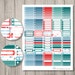 Christmas Planner Stickers Weekly Kit Fits Erin Condren VERTICAL ...