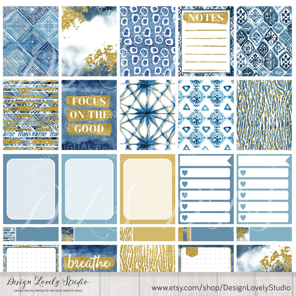 Printable Weekly Planner Kit, Erin Condren Printable Stickers ...