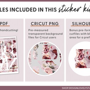 Printable Torn Paper Stickers, Ripped Paper Stickers, Fall Journaling ...
