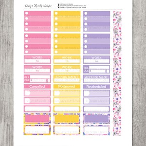 Printable Big Happy Planner EASTER Stickers Kit, EASTER Planner ...