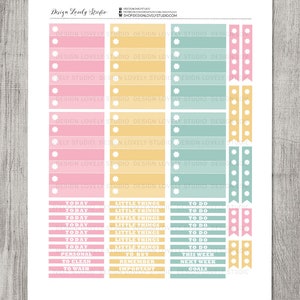 EASTER Planner Stickers Kit, Printable Big Happy Planner Easter ...