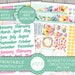 Mini Happy Planner Printable Monthly Stickers, Floral Planner Stickers ...