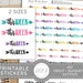 THIS WEEK Script Headers Stickers Printable Script Planner | Etsy