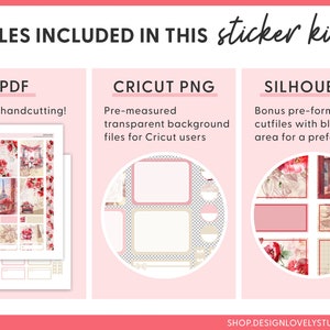 Valentines Day Planner Stickers, Love Stickers, February Weekly Sticker ...