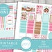 Printable Corner Planner Stickers, Multicolor Corner Planner Stickers ...