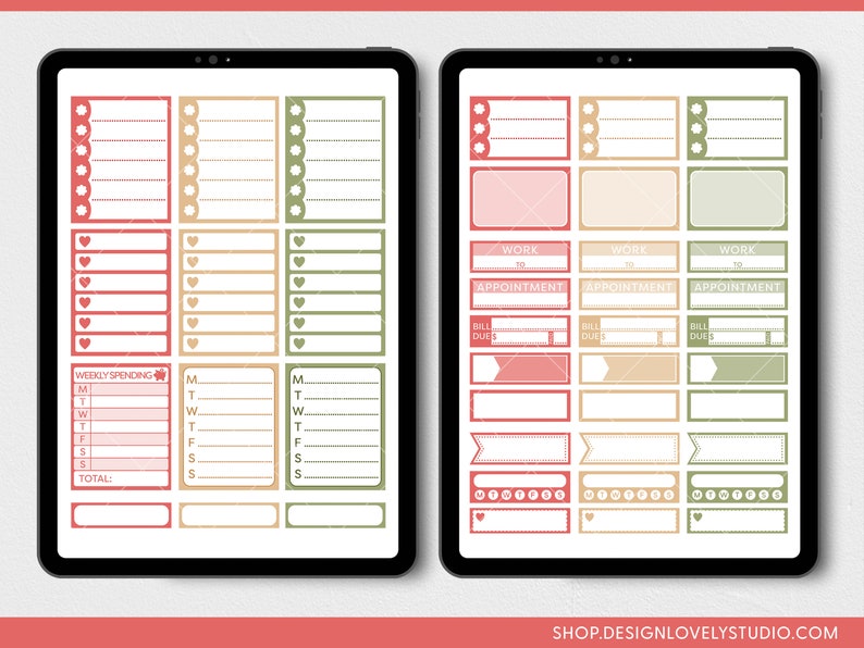 Goodnotes Stickers Fall Digital Planner Stickers Autumn - Etsy