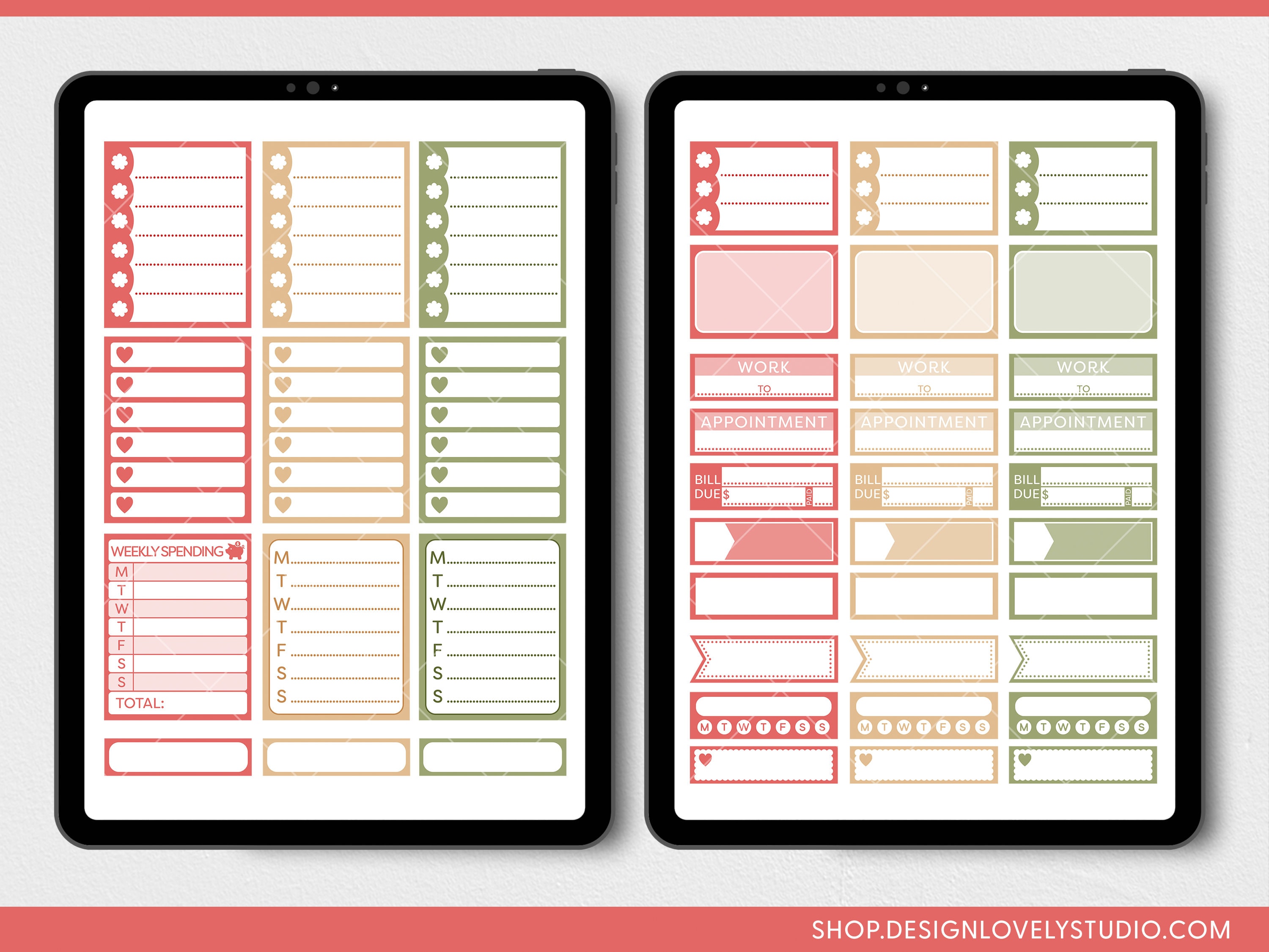 Goodnotes Stickers, Fall Digital Planner Stickers, Autumn Digital ...