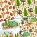 Camping Digital Paper Pack, Camping Digital Background, Camping Digital ...