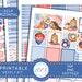 Printable 4TH OF JULY Weekly Sticker Kit, Independence Day Planner ...
