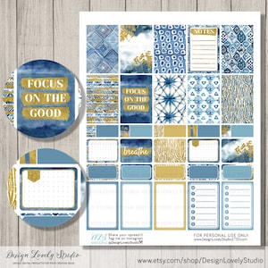 Happy Planner Printable Sticker Kit, Weekly Planner Stickers, Printable ...