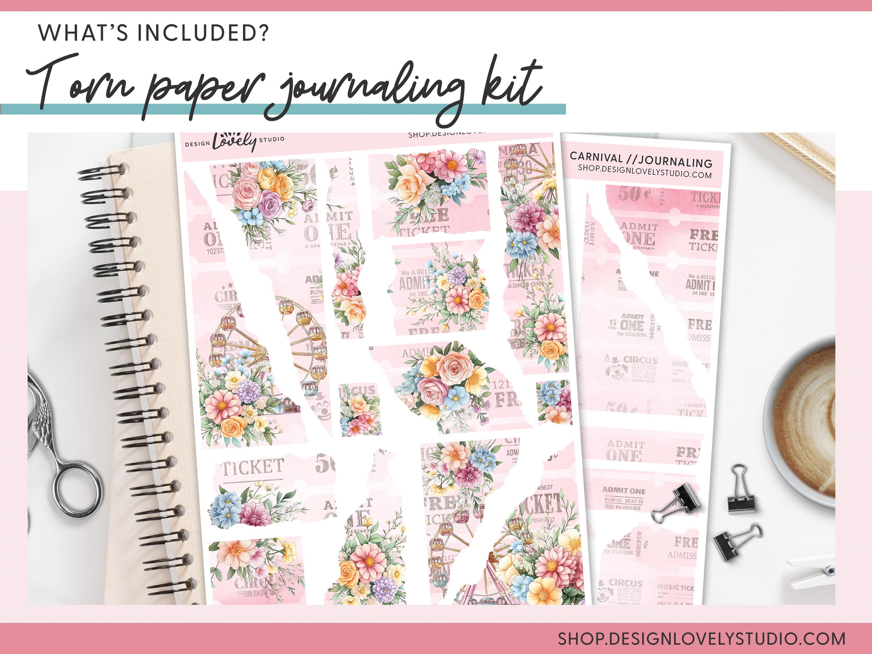 Carnival Printable Planner Stickers Bundle, Monthly, Weekly, and ...