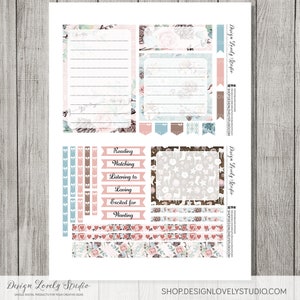 Printable JANUARY Notes Page Stickers, January Planner Kit, New Year ...