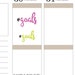 GOALS Planner Stickers Printable Goals Stickers Goals - Etsy