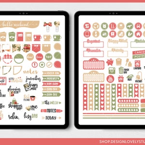 Goodnotes Stickers, Fall Digital Planner Stickers, Autumn Digital ...
