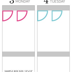 Printable Corner Planner Stickers, Multicolor Corner Planner Stickers ...