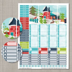 Christmas Planner Stickers, Printable Christmas Stickers, Erin Condren ...