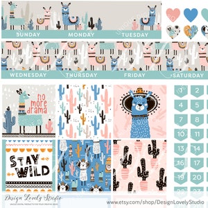 Happy Planner Printable Monthly Planner Stickers, Printable Monthly Kit ...