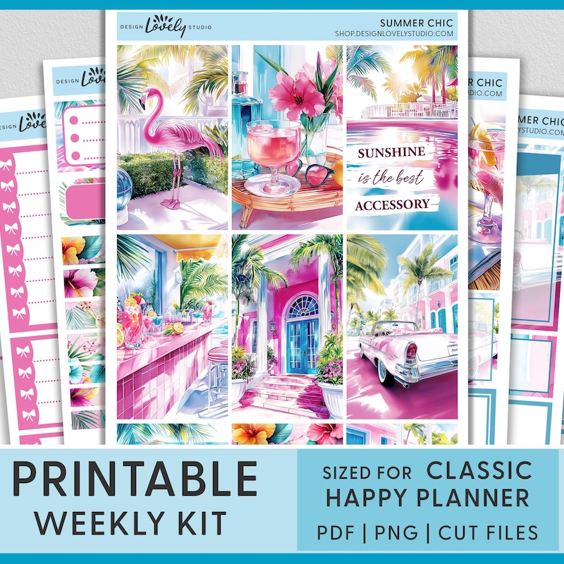 Flamingo Planner - Etsy