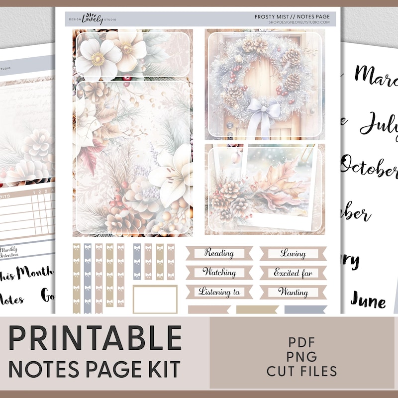 Notes Page Printable - Etsy