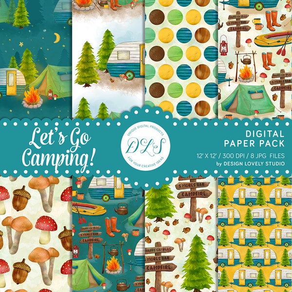 Digital Paper Pack - Etsy