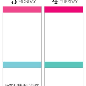 Blank HEADER Planner Stickers, Multicolor Header Planner Stickers ...