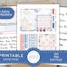 PRINTABLE July Notes Page Stickers Kit Erin Condren July | Etsy