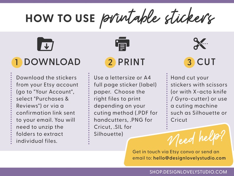 Notes Page Sticker Kit Printable Planner Stickers Monthly - Etsy