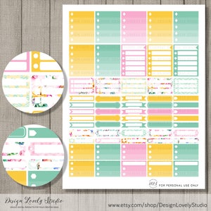 Printable Planner Stickers for Erin Condren, ECLP Vertical Planner ...