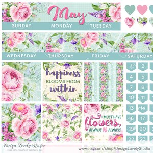 May Big Happy Planner Stickers, Printable Big Happy Planner Stickers ...