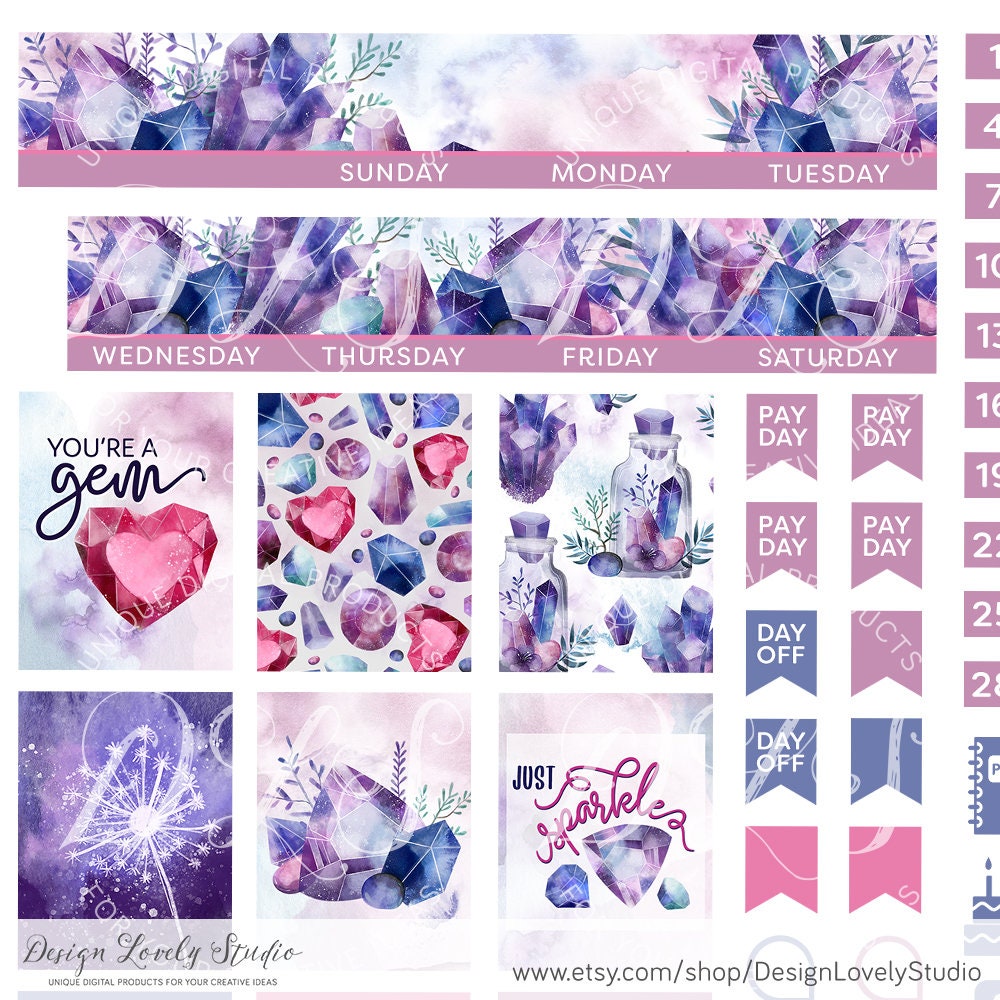 Printable Mini Happy Planner Monthly Kit Mini Happy Planner - Etsy