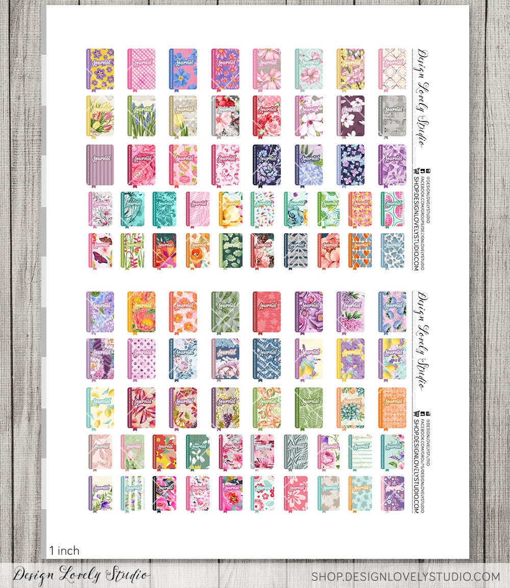 Printable Journal Planner Stickers, Journaling Planner Stickers ...