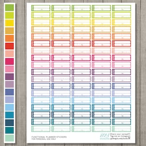 Work Stickers, Work Planner Stickers, Work Schedule Stickers, Work Box ...