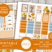 October Mini Happy Planner Kit, Fall Mini Happy Planner Stickers ...