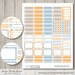 THANKSGIVING Planner Stickers, Fall Planner Stickers, Happy Planner ...