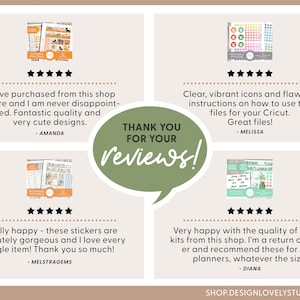 January Notes Page Kit, Printable Planner Stickers, Monthly Sticker Kit ...