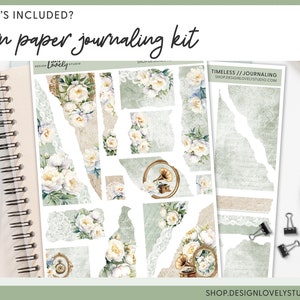 Printable Floral Planner Stickers Bundle, Spring, Summer, Standard Vertical Weekly Stickers ...