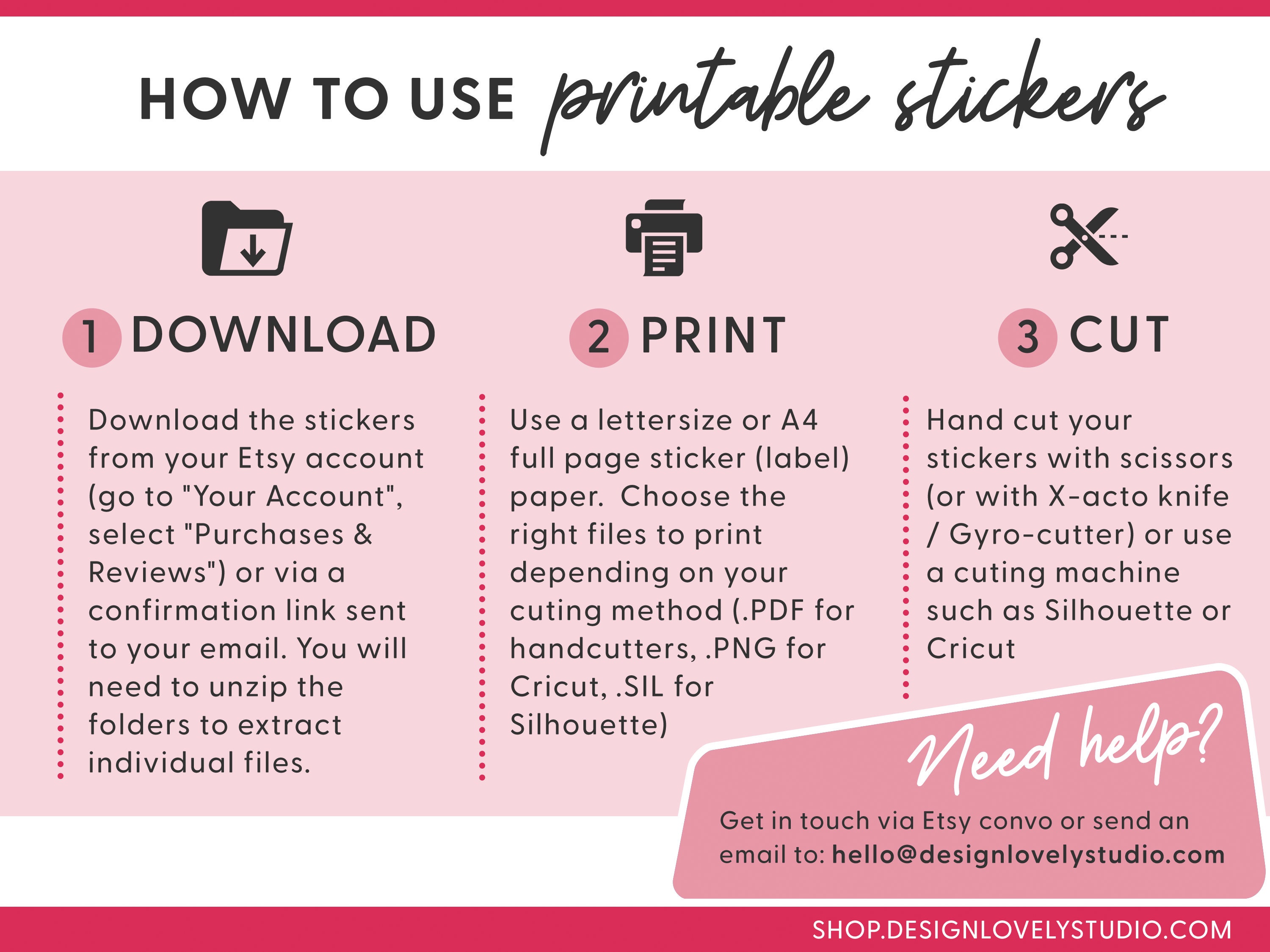 February Notes Page Kit Printable Planner Stickers Monthly - Etsy