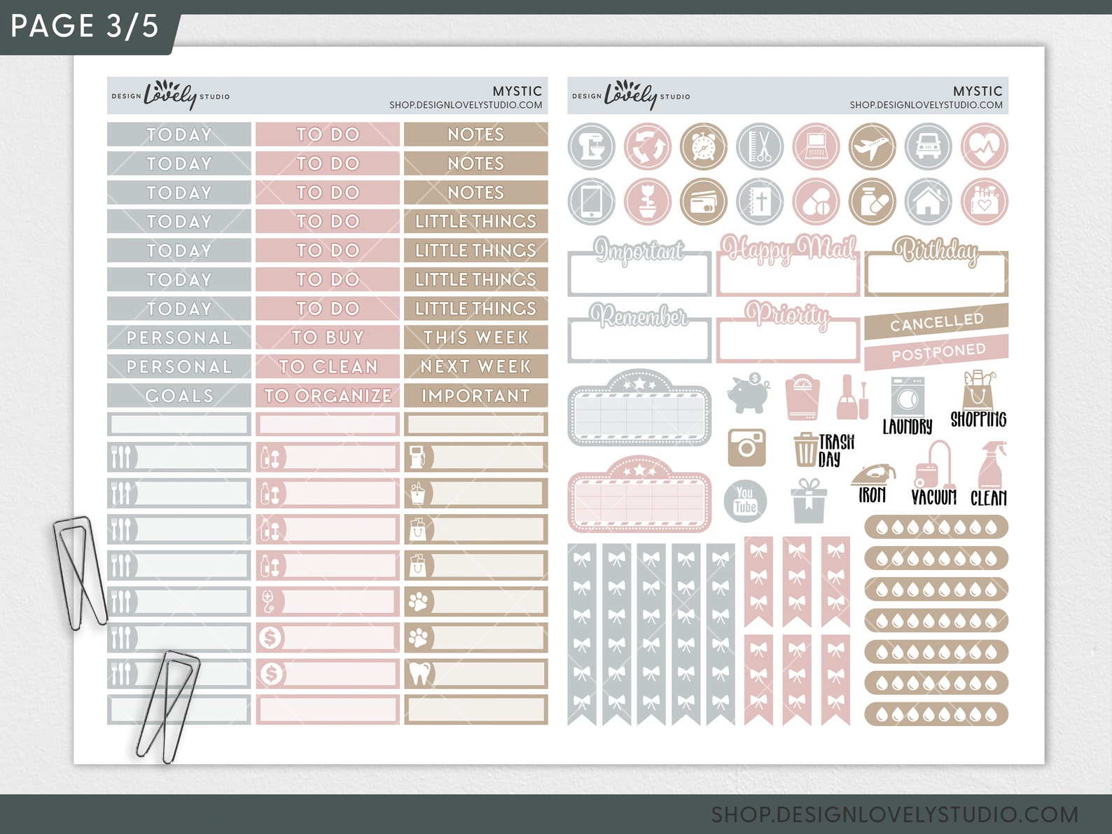 Winter Planner Stickers, Printable Planner Stickers, December Stickers ...