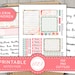 Printable NOTES PAGE Planner Stickers Floral Notes Page - Etsy