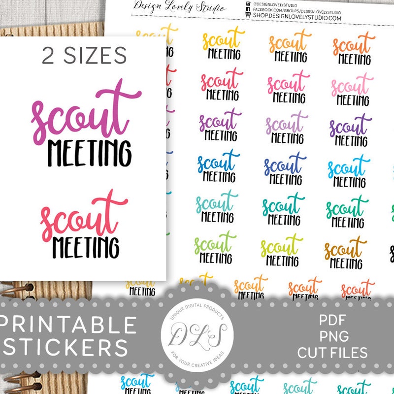Girl Scout Planner - Etsy