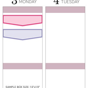 Printable HEADER Planner Stickers, Multicolor Header Planner Stickers ...
