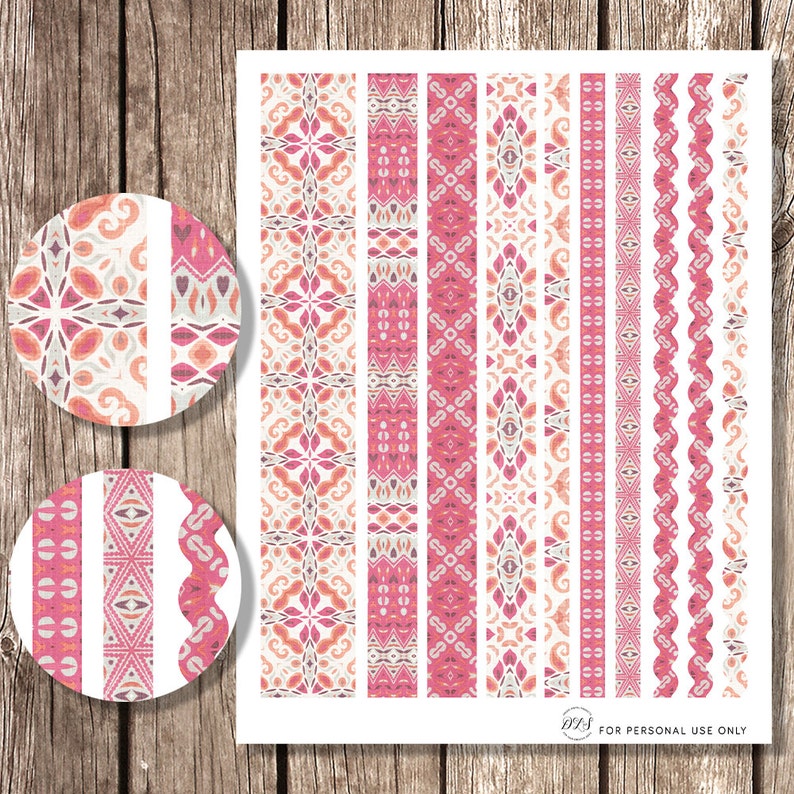 VERTICAL Planner Sticker Kit fits Erin Condren Planner Weekly | Etsy