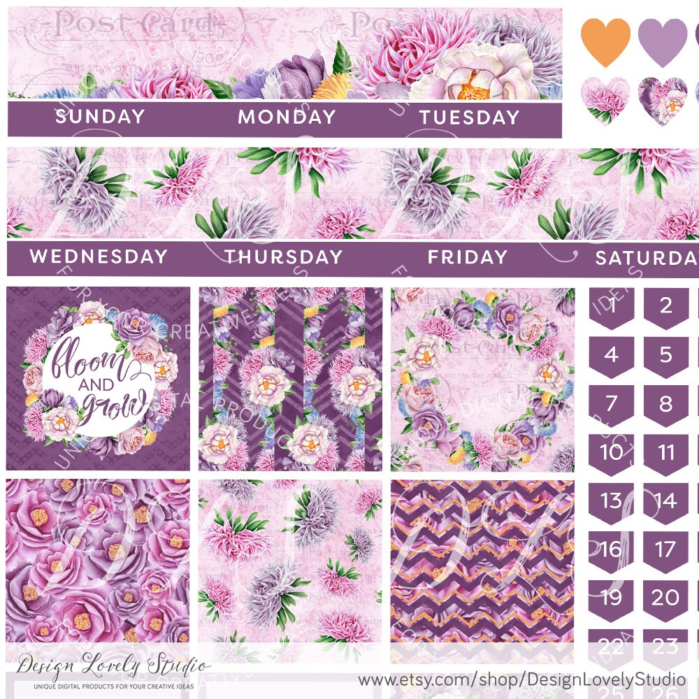 Big Happy Planner Monthly Kit Printable Big Happy Planner - Etsy